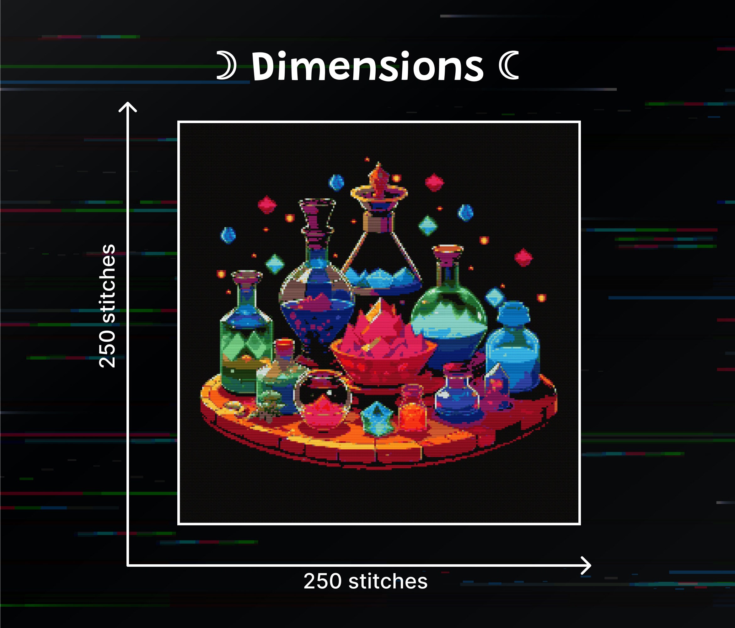 Alchemist's Kit Cross Stitch Pattern Xstitch Magic - Etsy