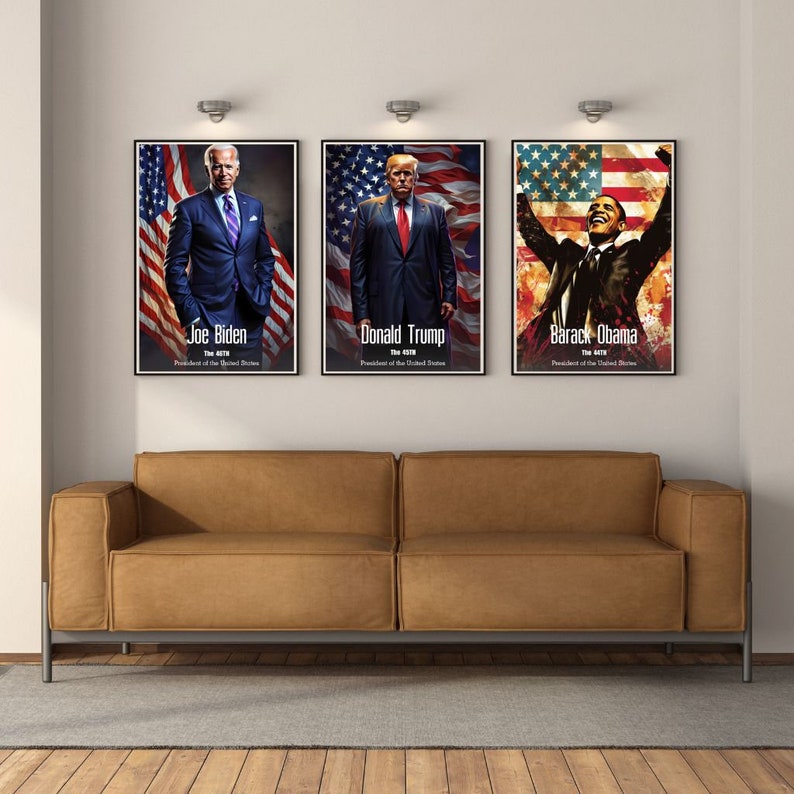 46 United States Presidents Prints, Digital Posters, USA Presidents ...