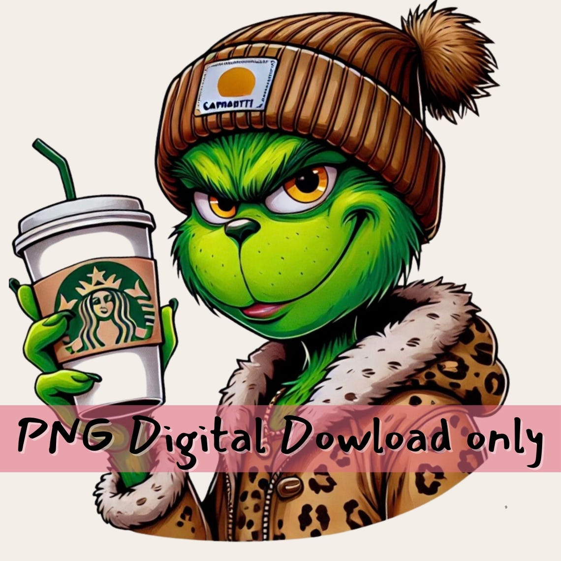 Grumpy Green Grinch Clipart "eww People" Design, Funny Christmas Anti ...