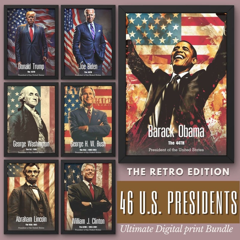 Presidents of the United States Poster - Etsy