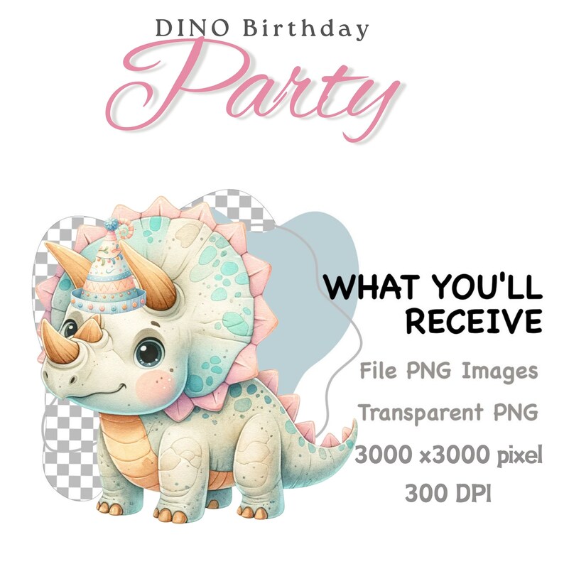 Watercolor Dinosaurs Clipart, Adorable Dinosaur Watercolor PNG, Kids ...