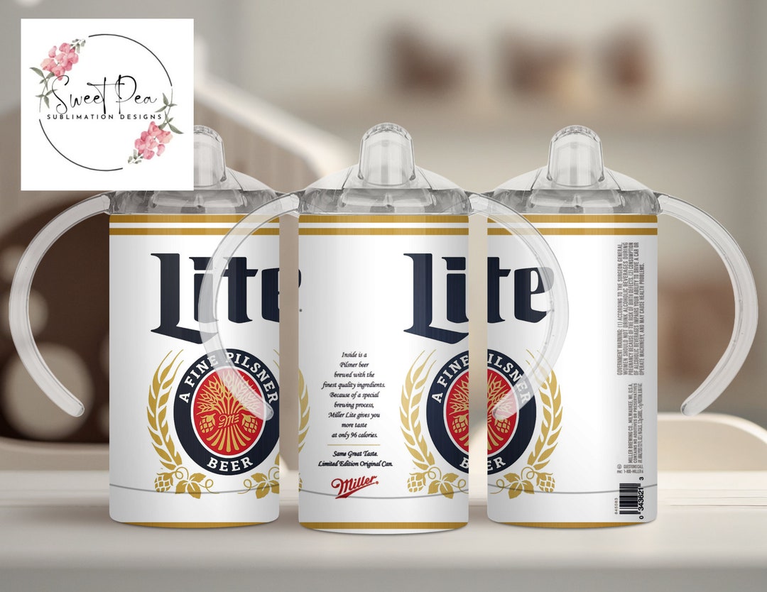 Beer Inspired Sippy Cup 12 Oz. 2 in 1 Design Comes With Two Lids and ...