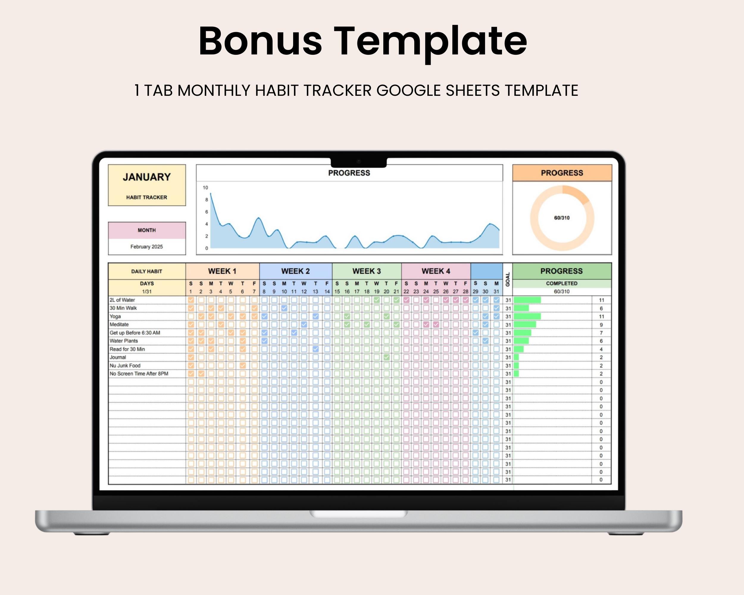 Student Planner Spreadsheet, School Assignment Tracker Google Sheets ...