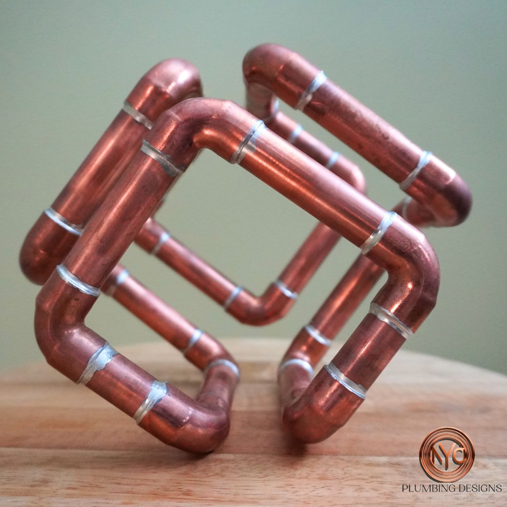 Copper Infinity Cube - Etsy