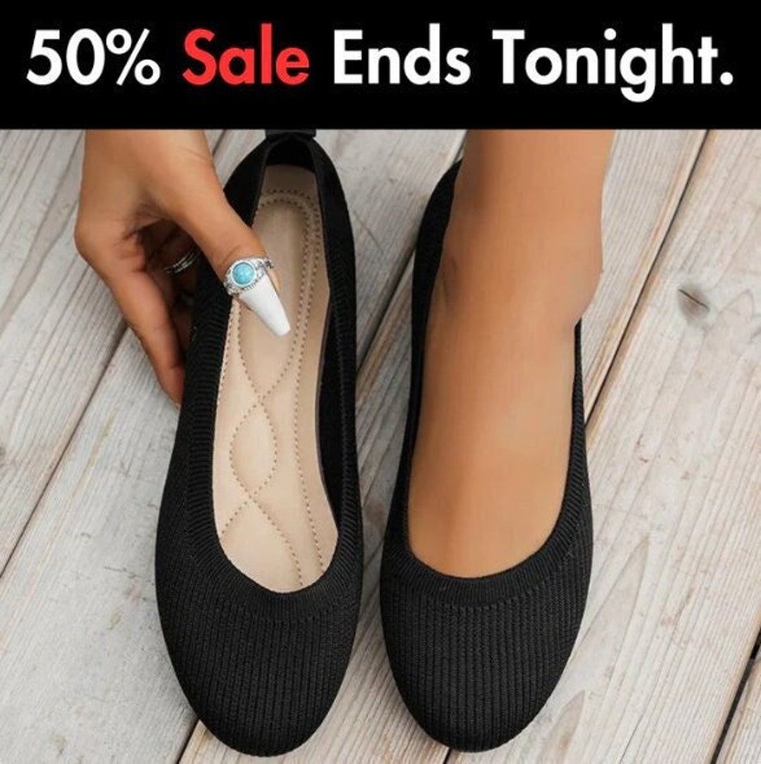 Womens Orthopaedic Arch-support Non Slip Flats Handmade & - Etsy