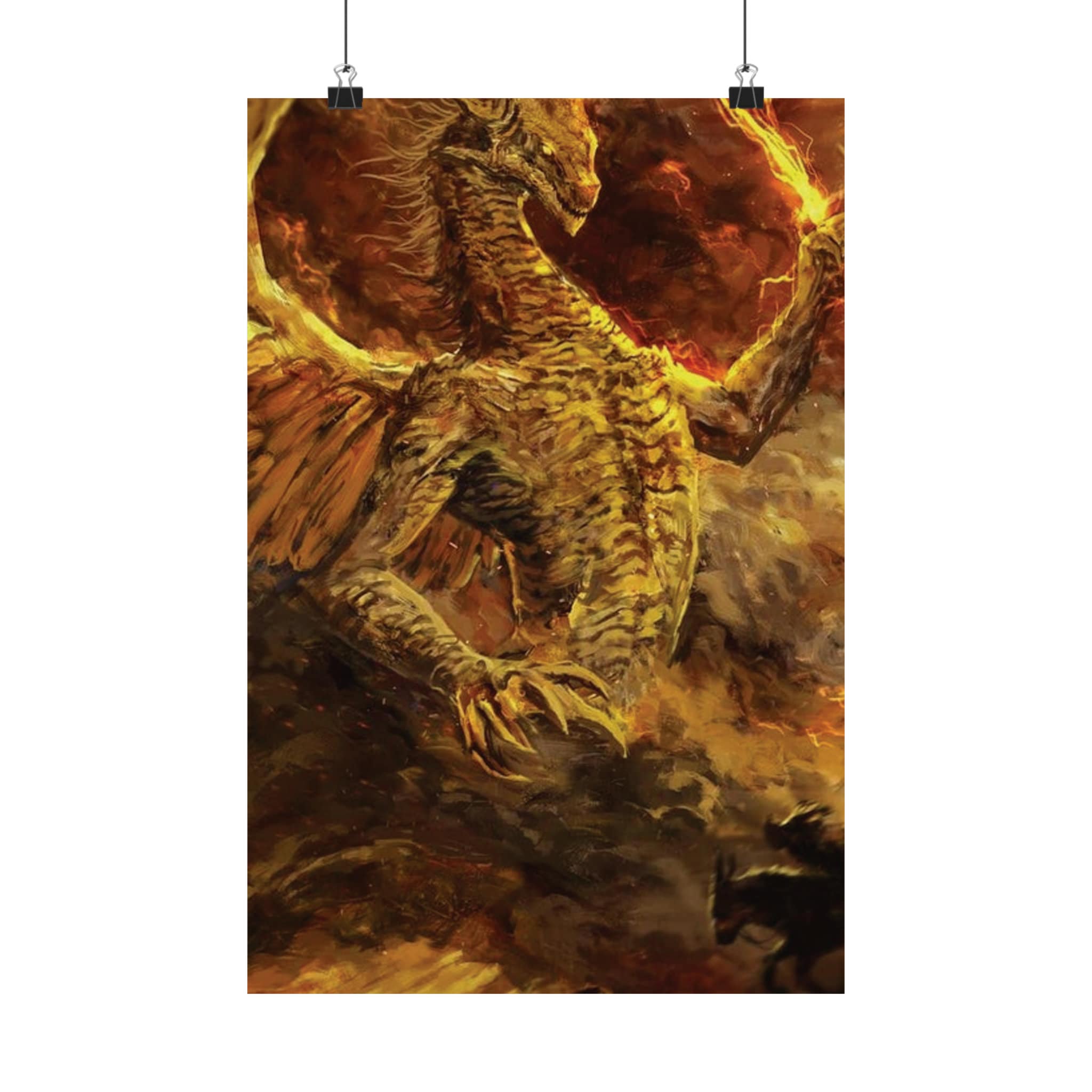Mythic Dragon Posters, Dragon Poster, Elden Ring Poster, Mythology ...