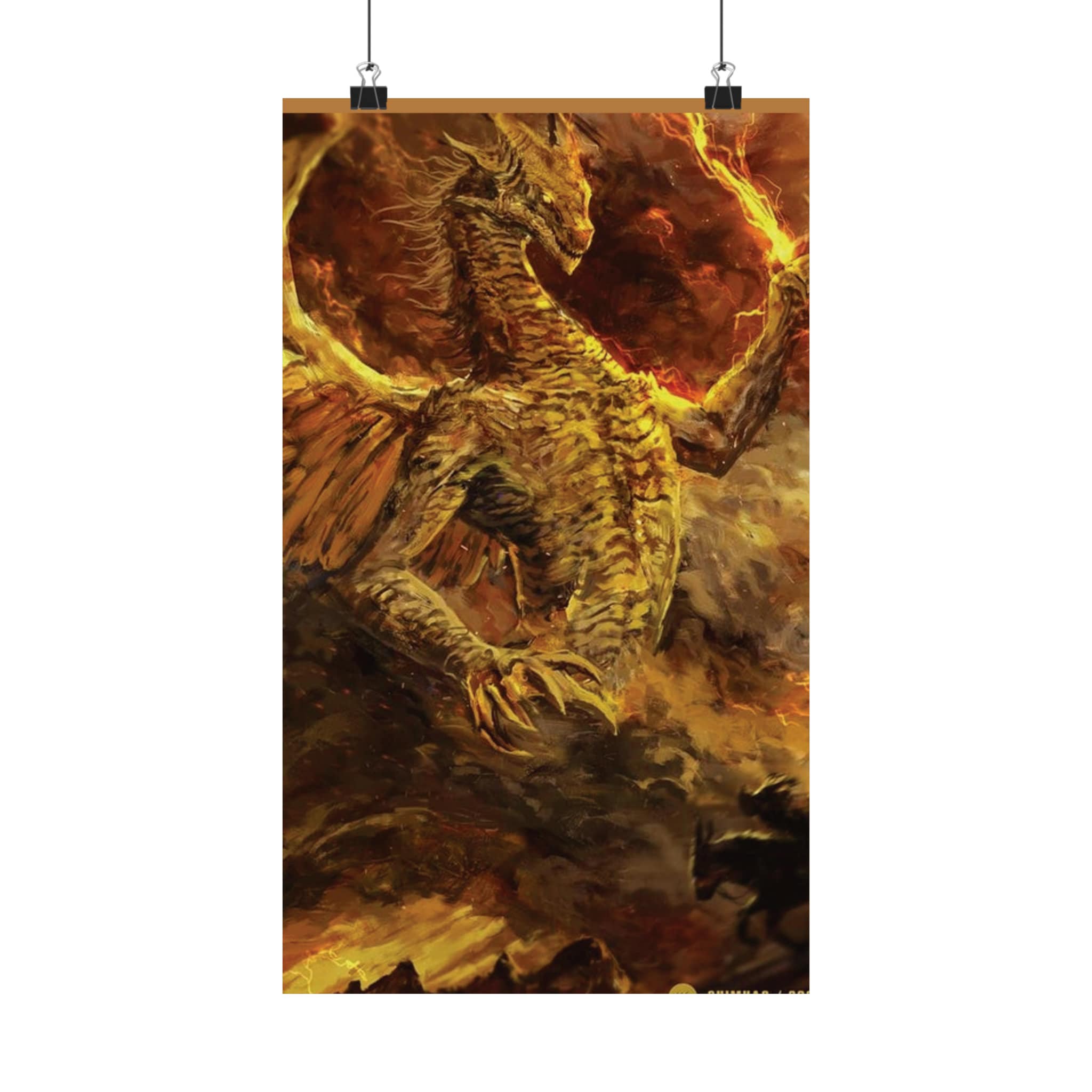 Mythic Dragon Posters, Dragon Poster, Elden Ring Poster, Mythology ...