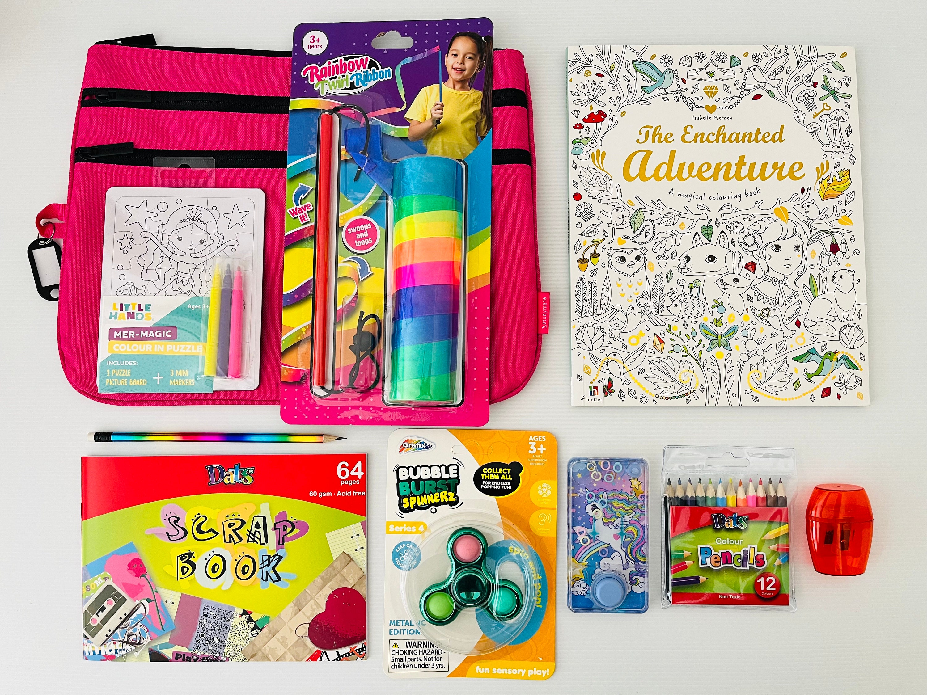 Kids Travel Activity Pack Travel Activity Set Car Plane - Etsy