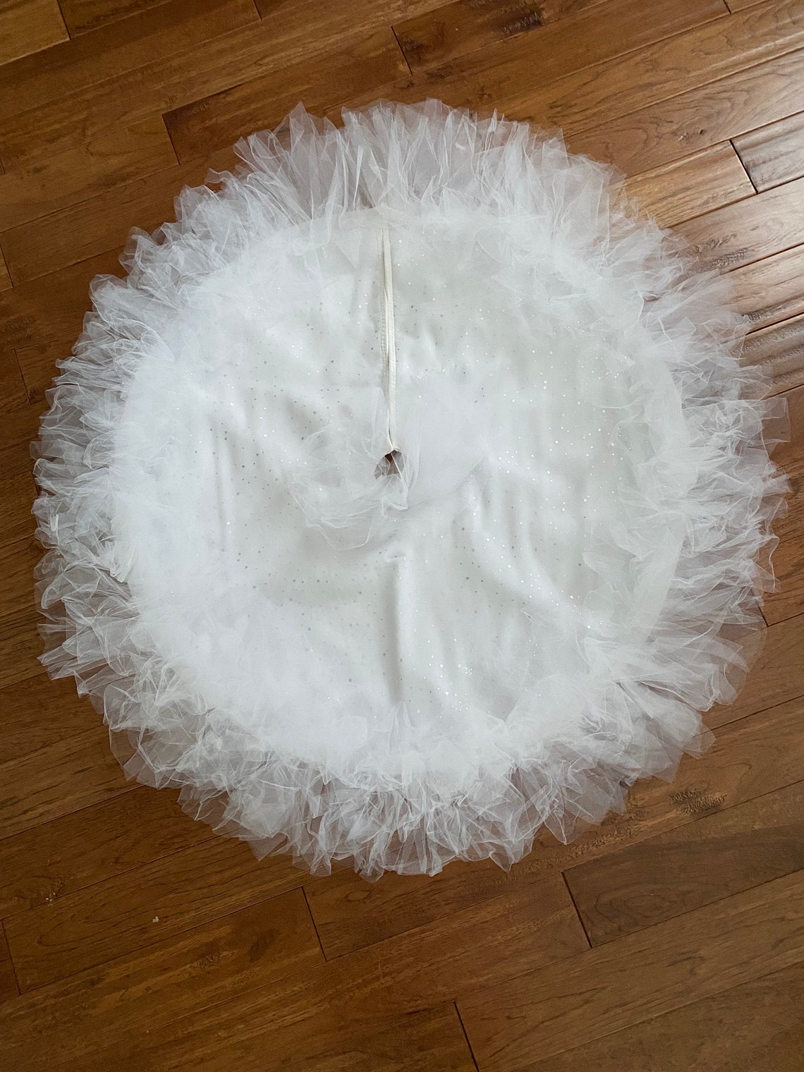 Dreamy White Starry Tutu Tree Skirt - Etsy