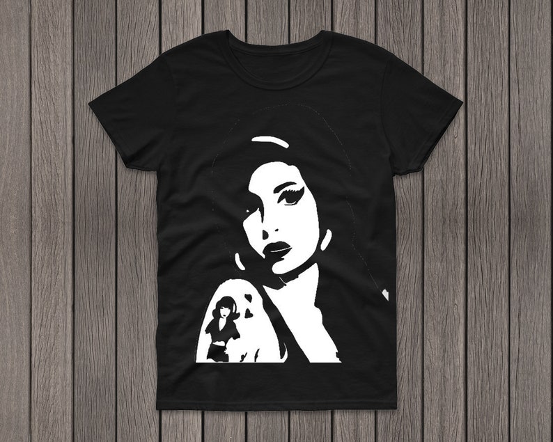 Amy Winehouse Shirt English Female Singer Soul Jazz R&B, Amy Winehouse ...