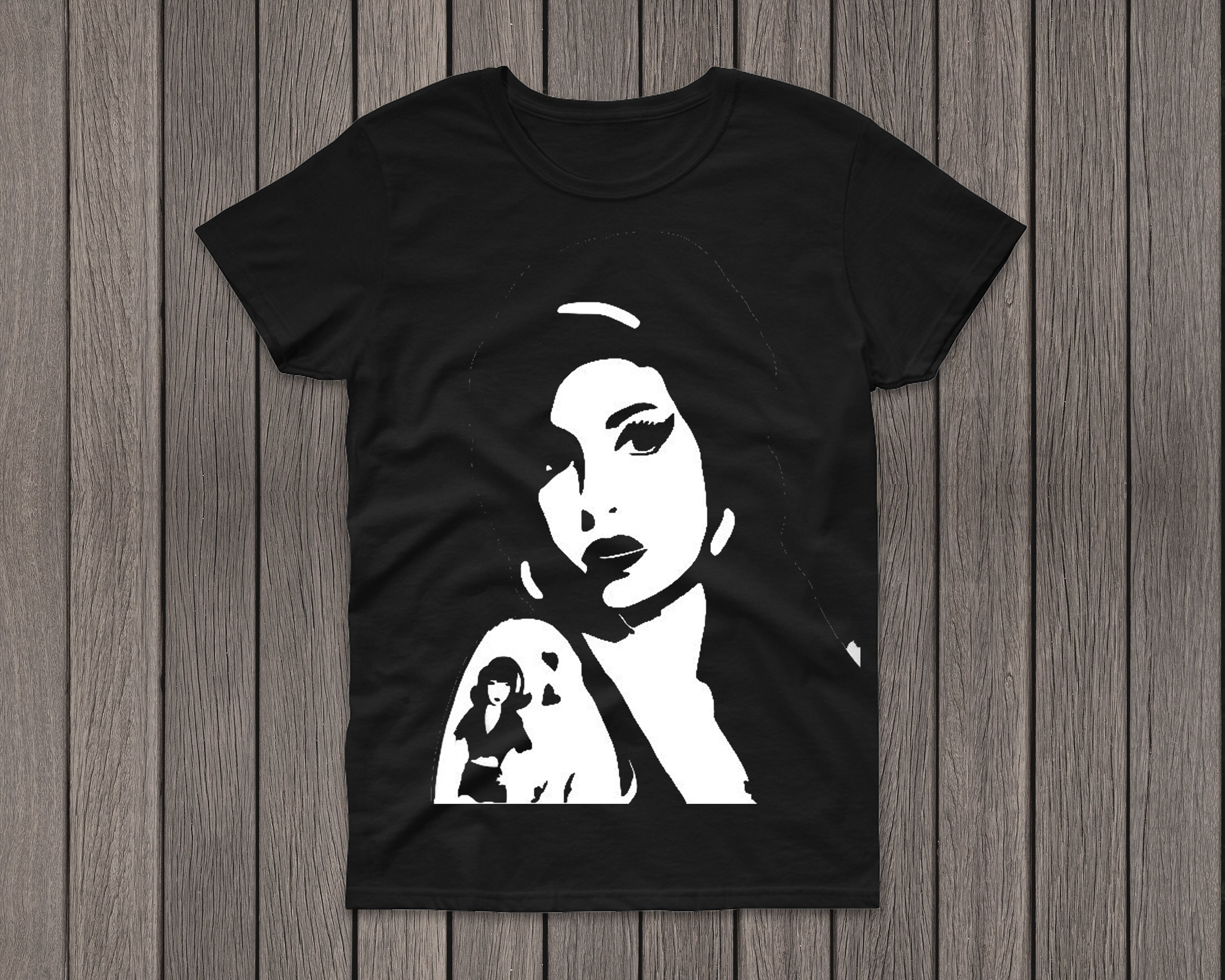 Amy Winehouse Shirt English Female Singer Soul Jazz R&B, Amy Winehouse ...