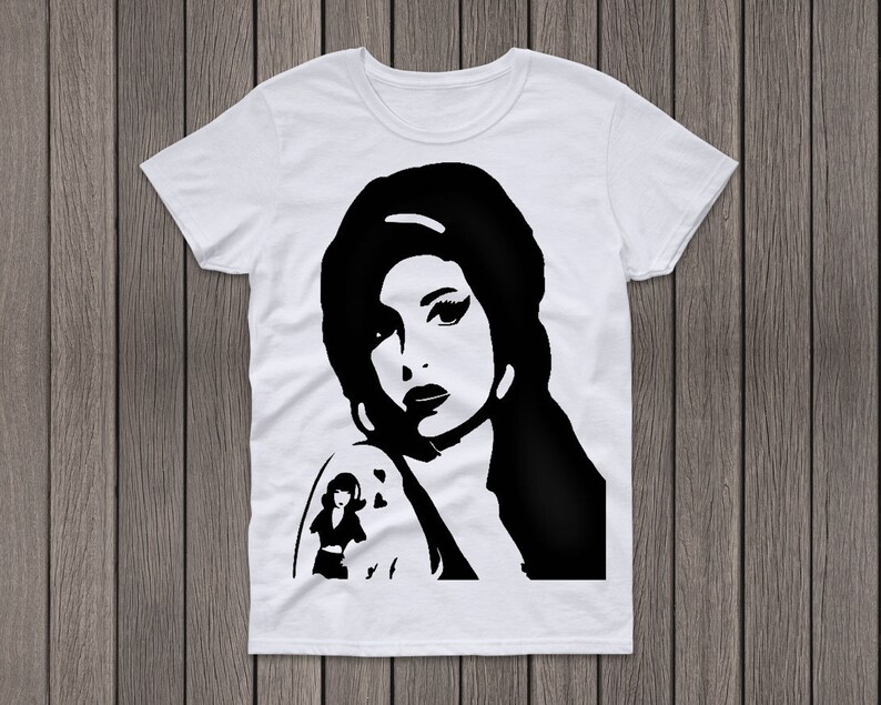 Amy Winehouse Shirt English Female Singer Soul Jazz R&B, Amy Winehouse ...