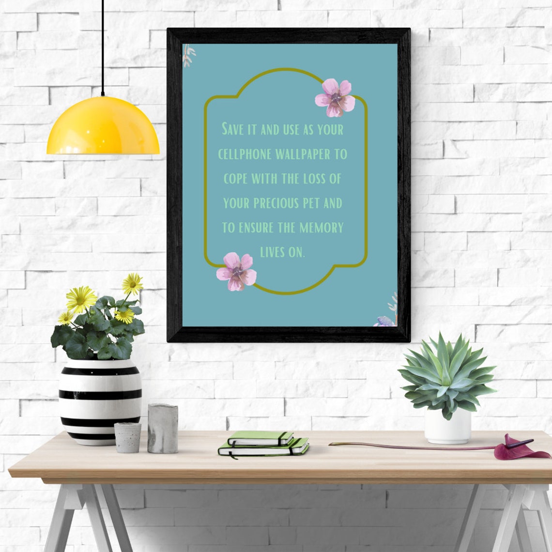 Pet Memorial Poems Poem Digital Download Mobile Wallpaper Dog Memorial ...