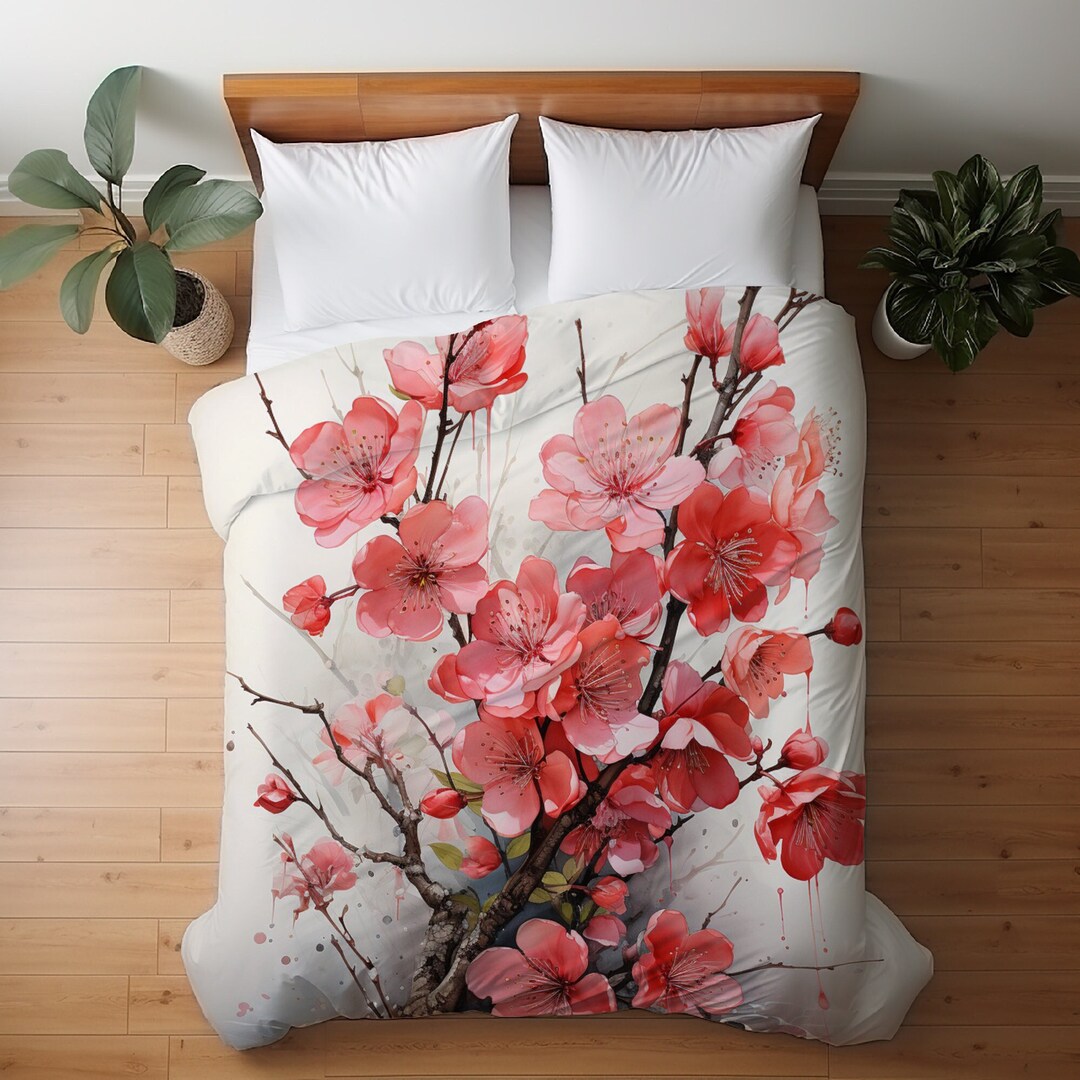 Cherry Blossom Duvet Cover