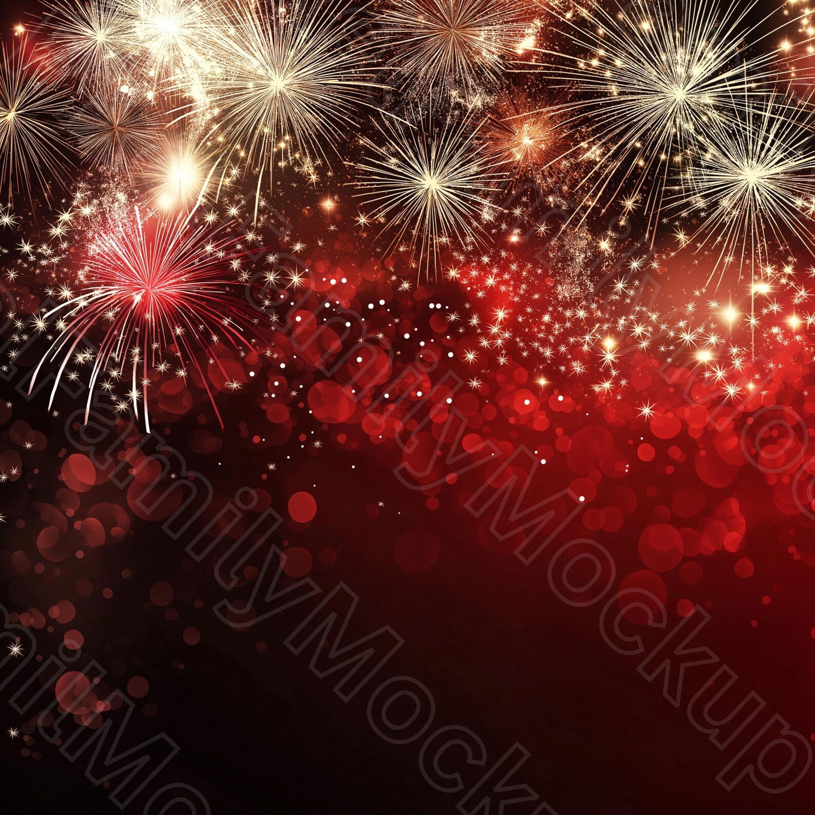 New Year Digital Background Festive NYE Backdrop for Celebrations and ...