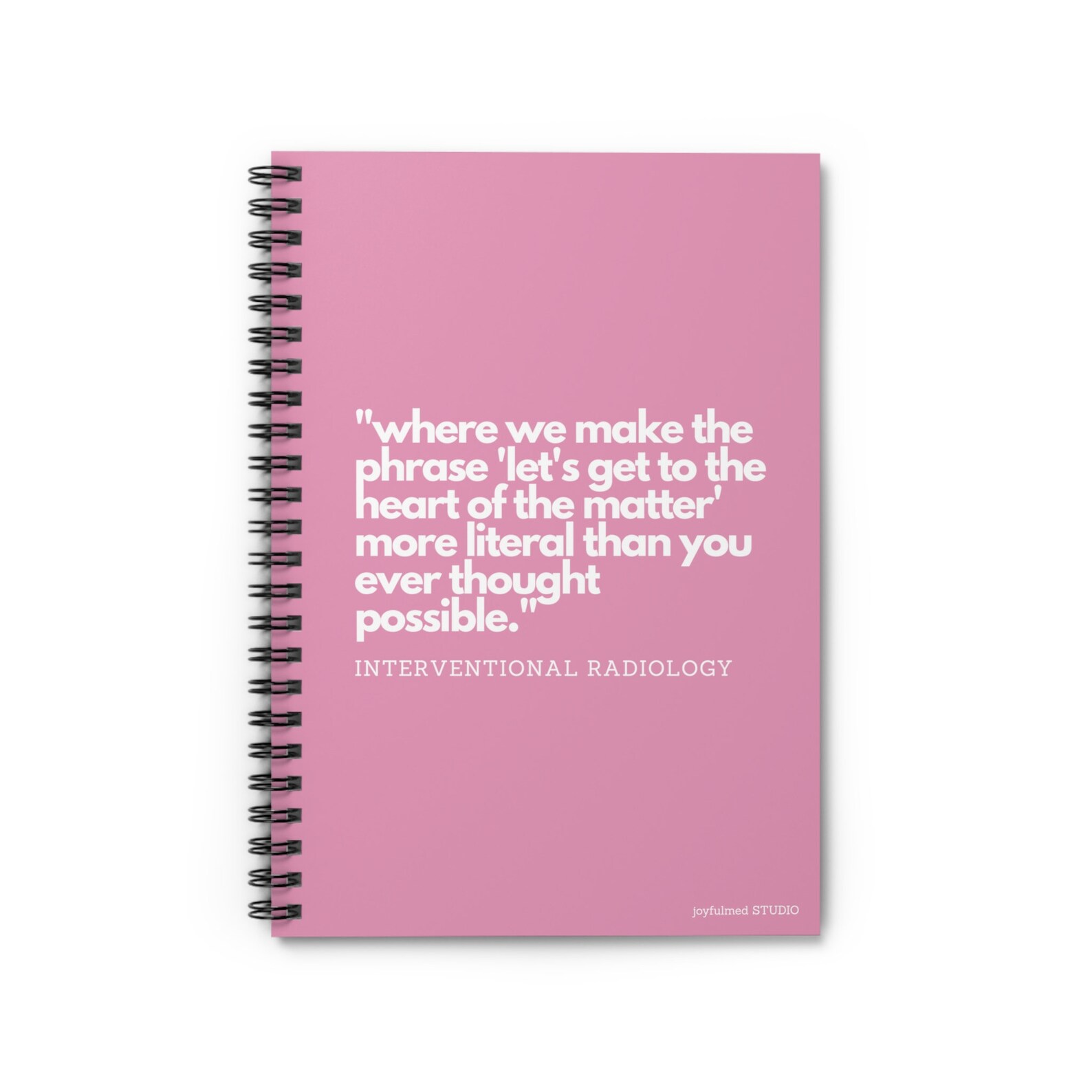 Interventional Radiology Spiral Notebook, Cardiologist Gift, Medical ...
