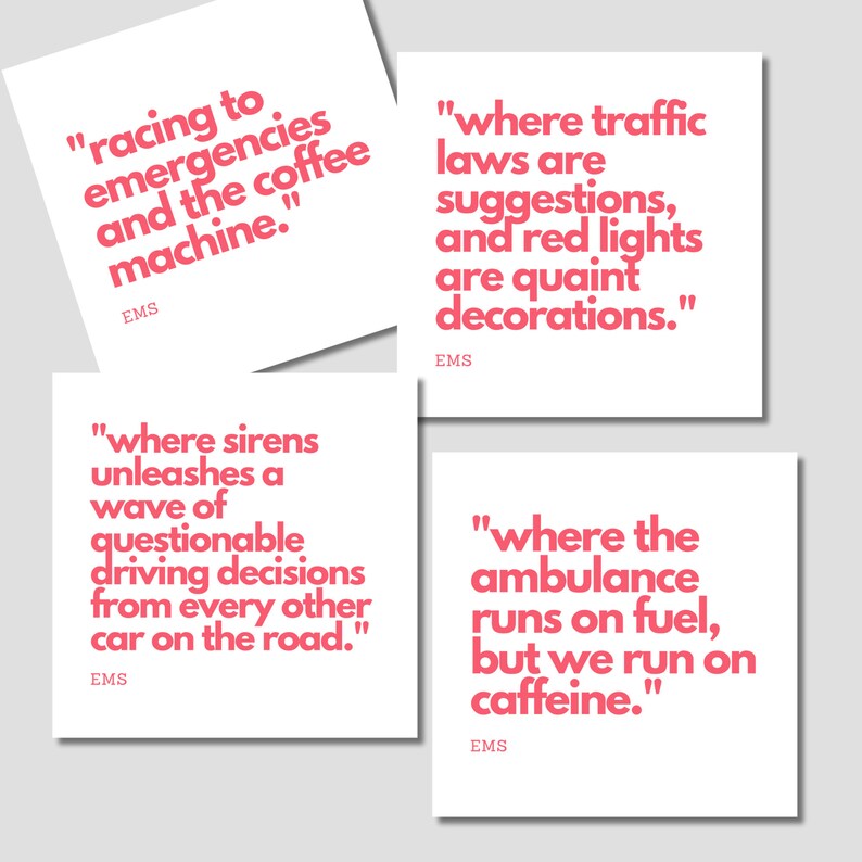 Outdoor Vinyl Sticker Pack for EMS, EMS Sticker Gift, Emergency ...