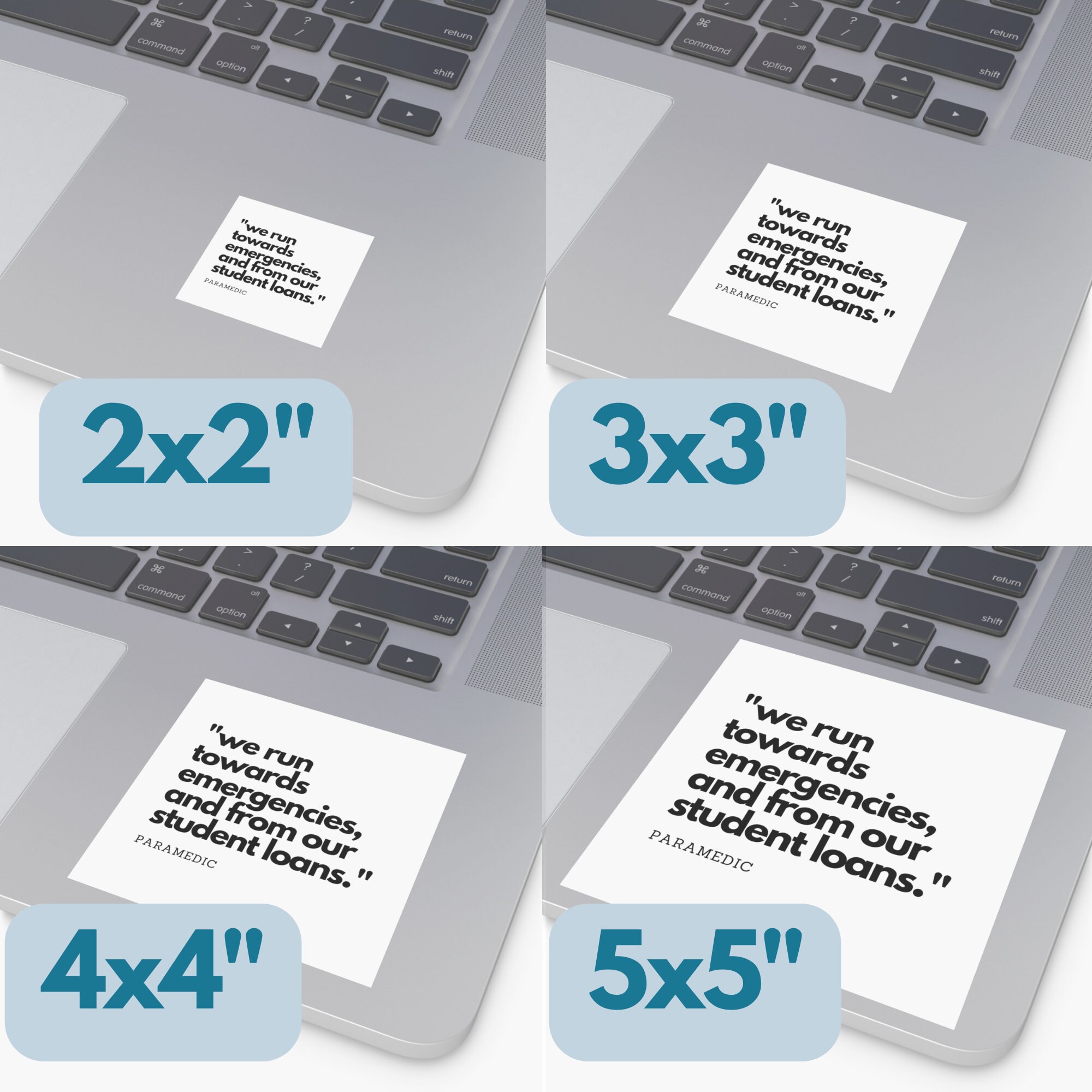 Outdoor Vinyl Sticker Pack for EMS, EMS Sticker Gift, Emergency ...