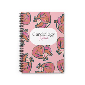 Cute Anatomical Heart Spiral Notebook, Medicine Gift, Medical Student ...