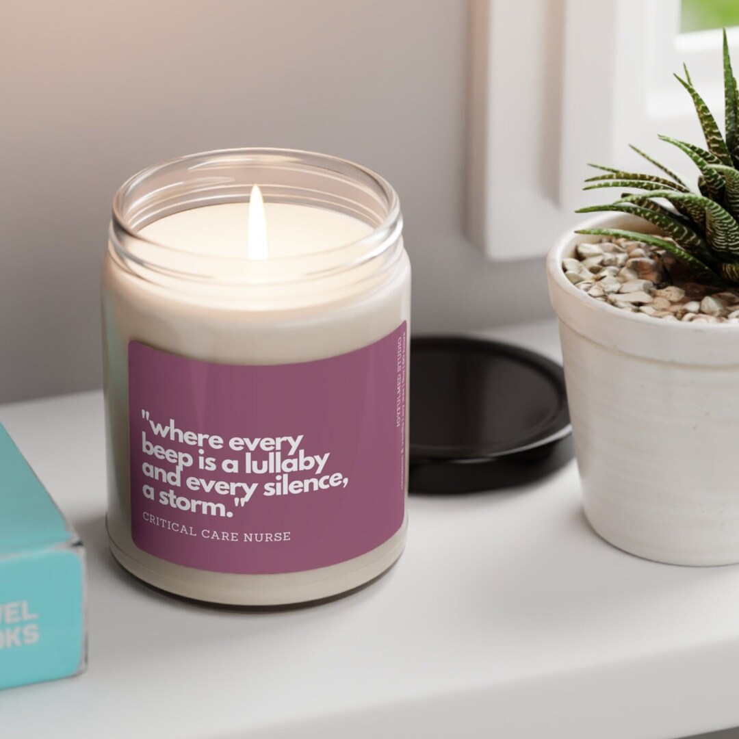 Critical Care Symphony Candle: Harmonizing Alarms and Silence in Life's ...