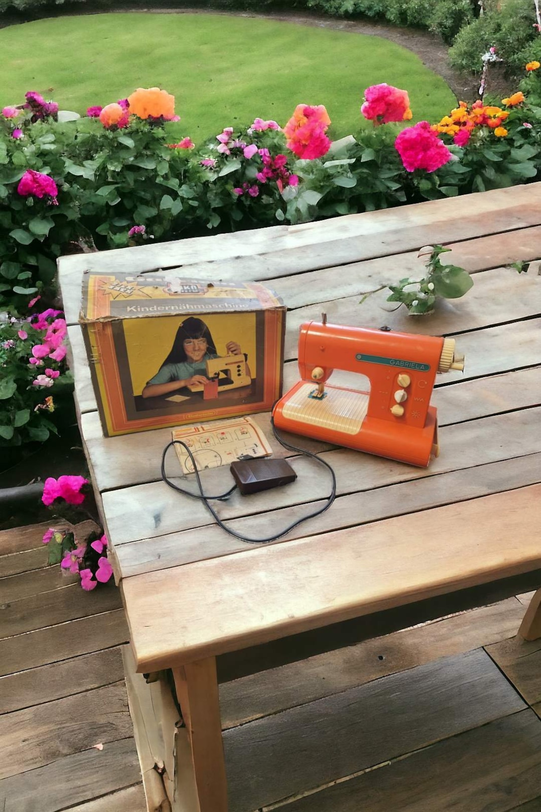 Children's Sewing Machine, Soviet Vintage Mechanical Toy 1970s, Sewing ...