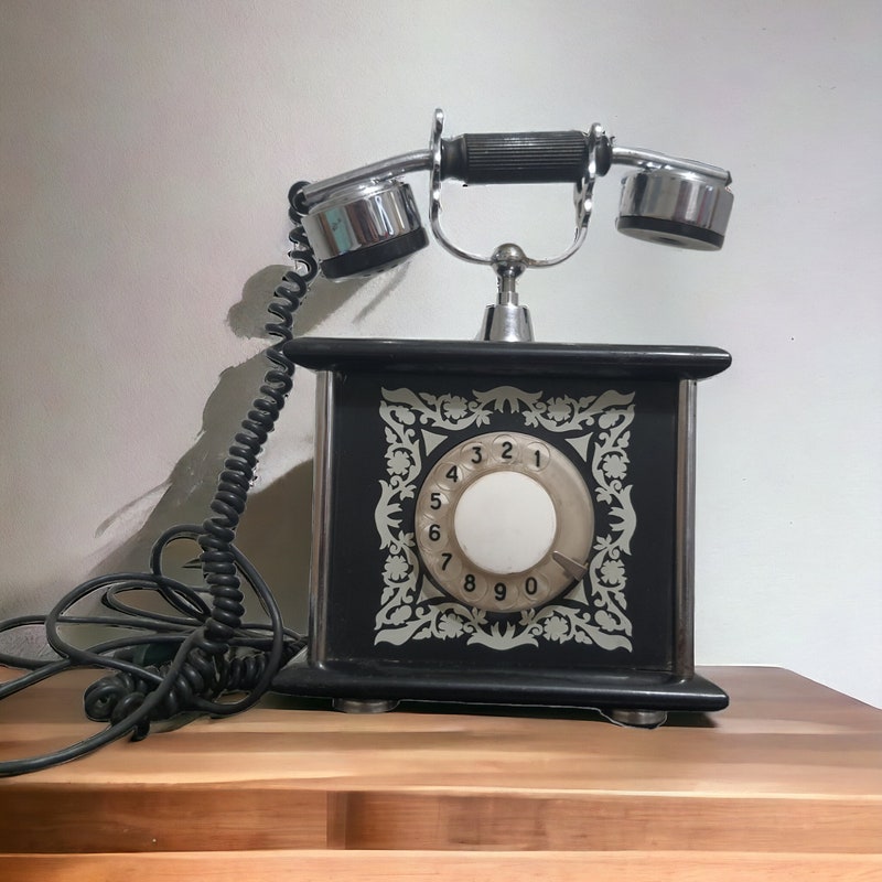 Vintage Desk Phone - Etsy