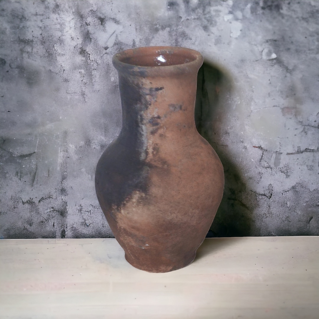 Very Old Antique Clay Vessel. Ceramic Bowl. Antique Clay Jug, Ceramic ...