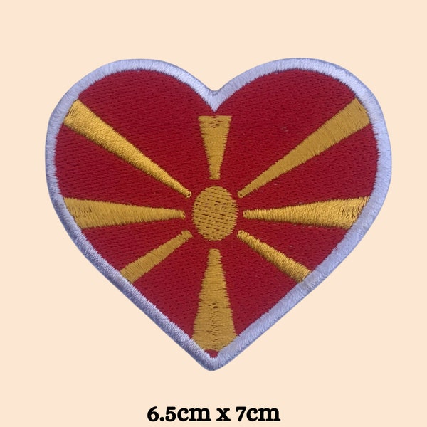 North Macedonia Patch - Etsy