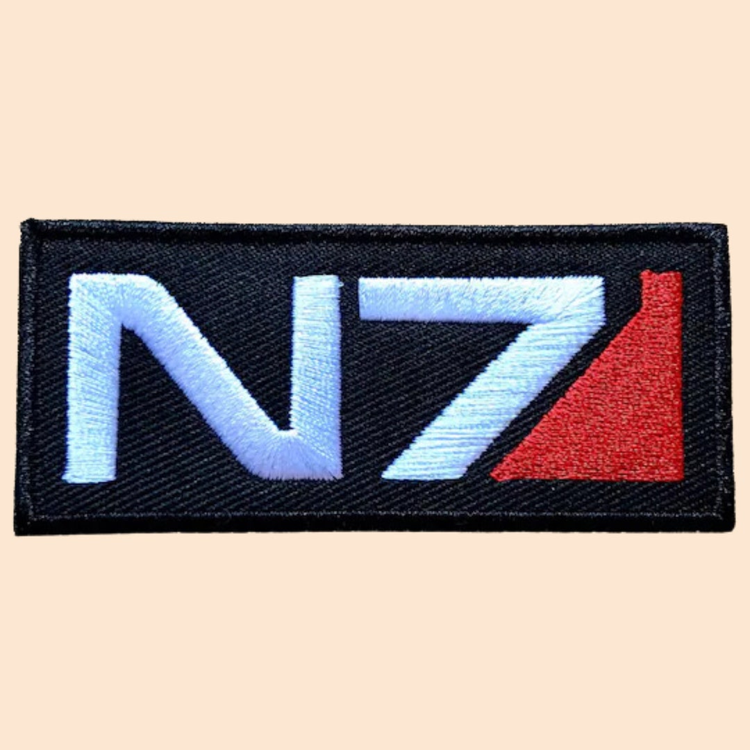 N7 Alliance Special Forces Video Game Iron on Patch Embroidered Sew on ...
