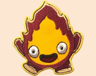 Howl's Moving Castle Calcifer Patch - Etsy UK