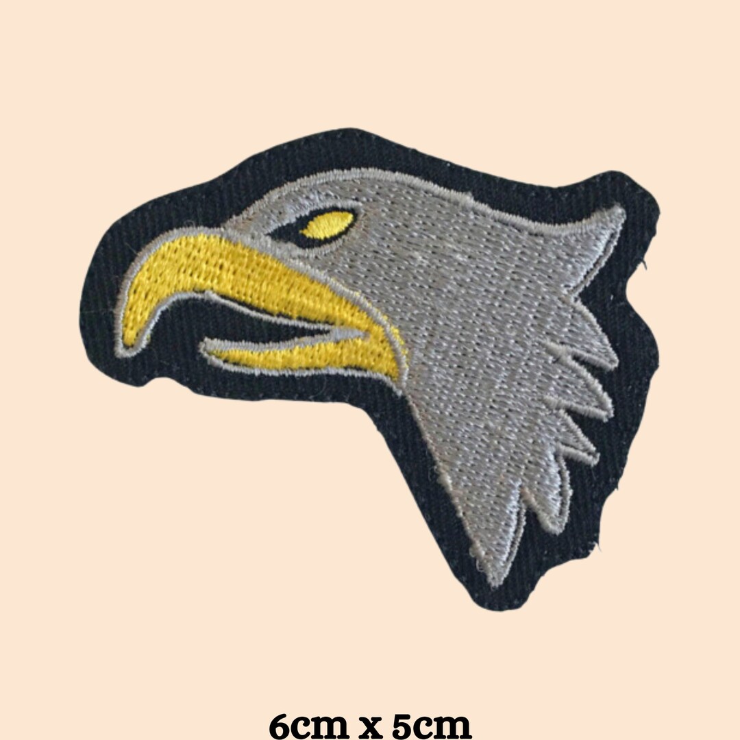 American Bald Eagle Patch Iron Sew on Jacket Coat T Shirt Bird Embroidered Badge - Etsy