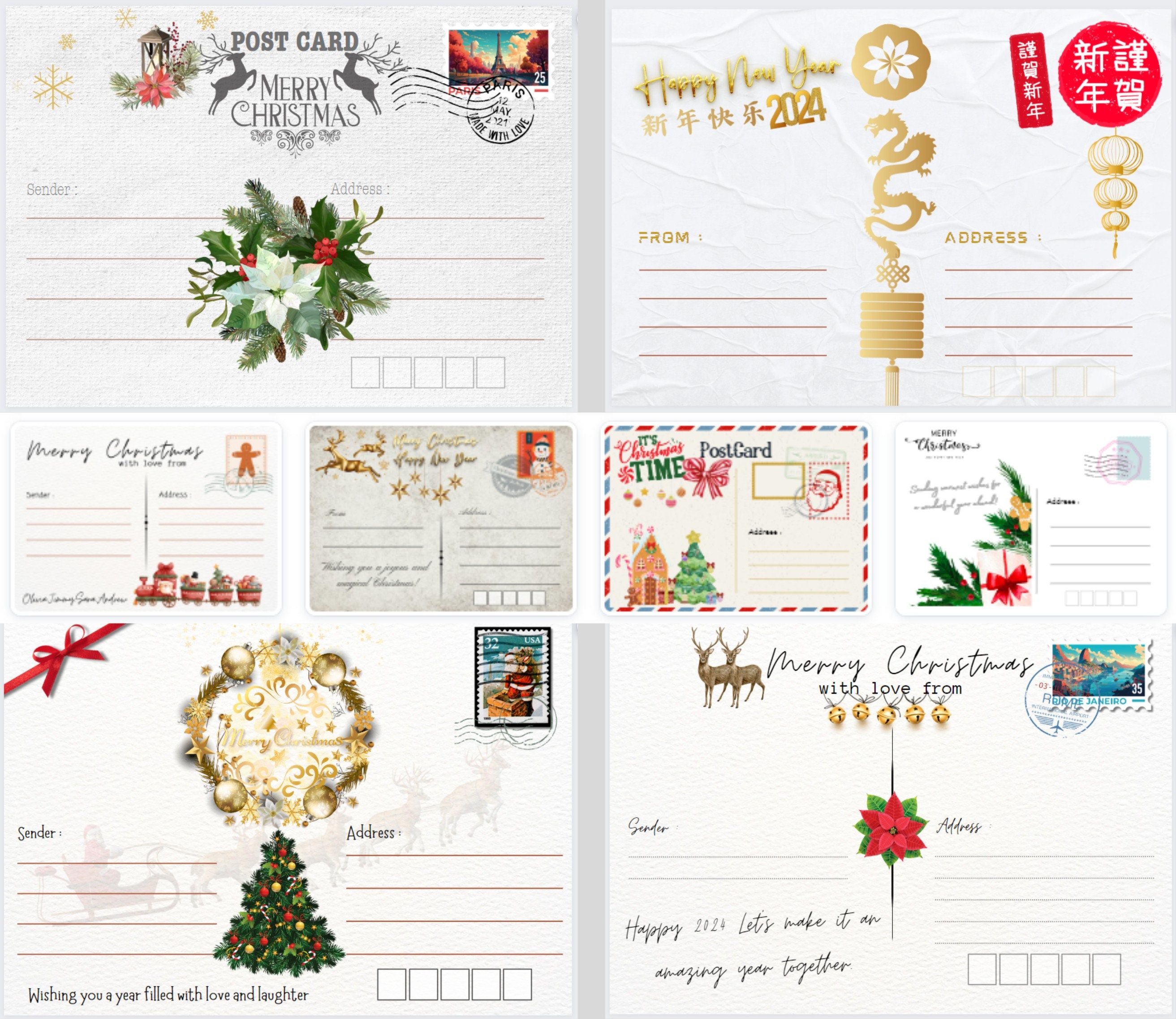 60 Ways to Send Smiles: A Collection of Digital Postcards Big Bundle ...