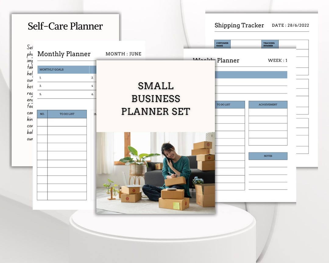 Small Business Planner | Printable Business Organizer | Finance ...
