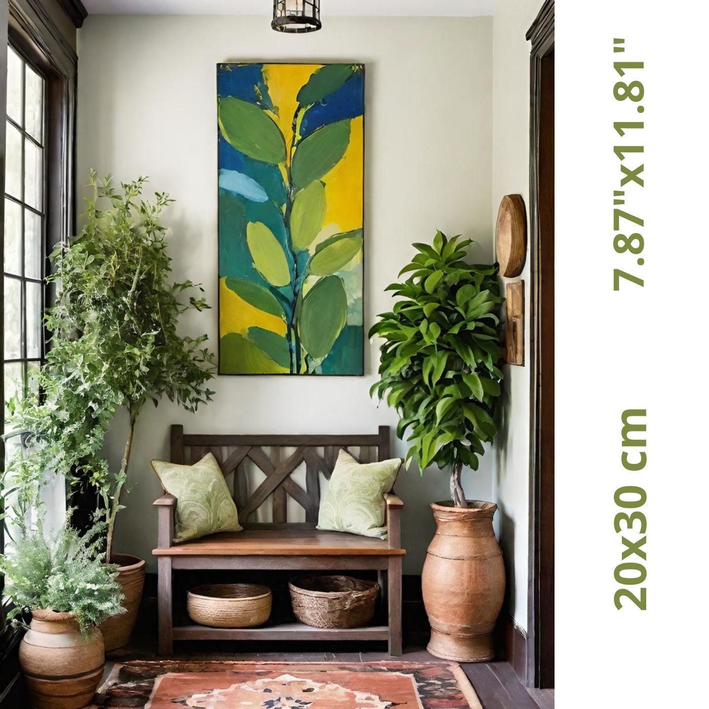 Eco-friendly Entryway Decor From Porch to Hallway With Greenery ...