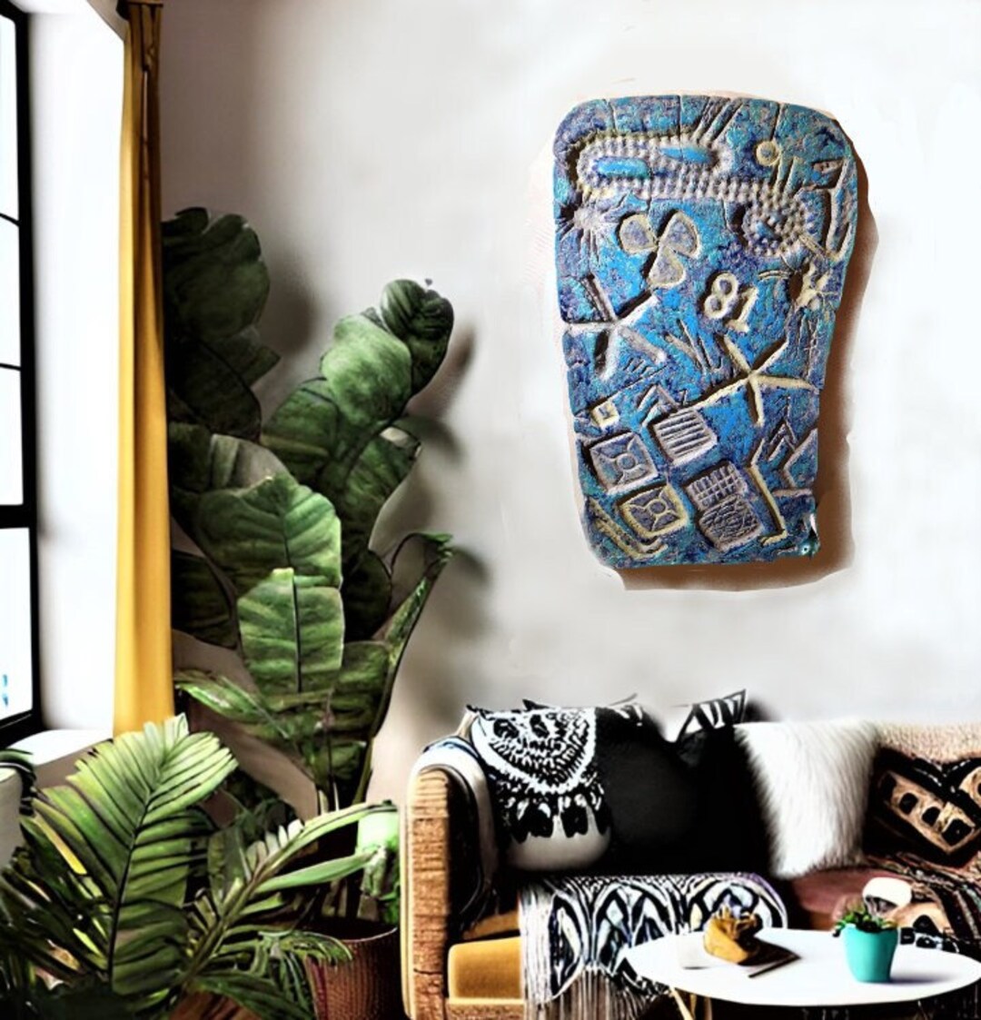 Unique Original Wall Panel Marine Theme Papier mâché Wall Panel ...