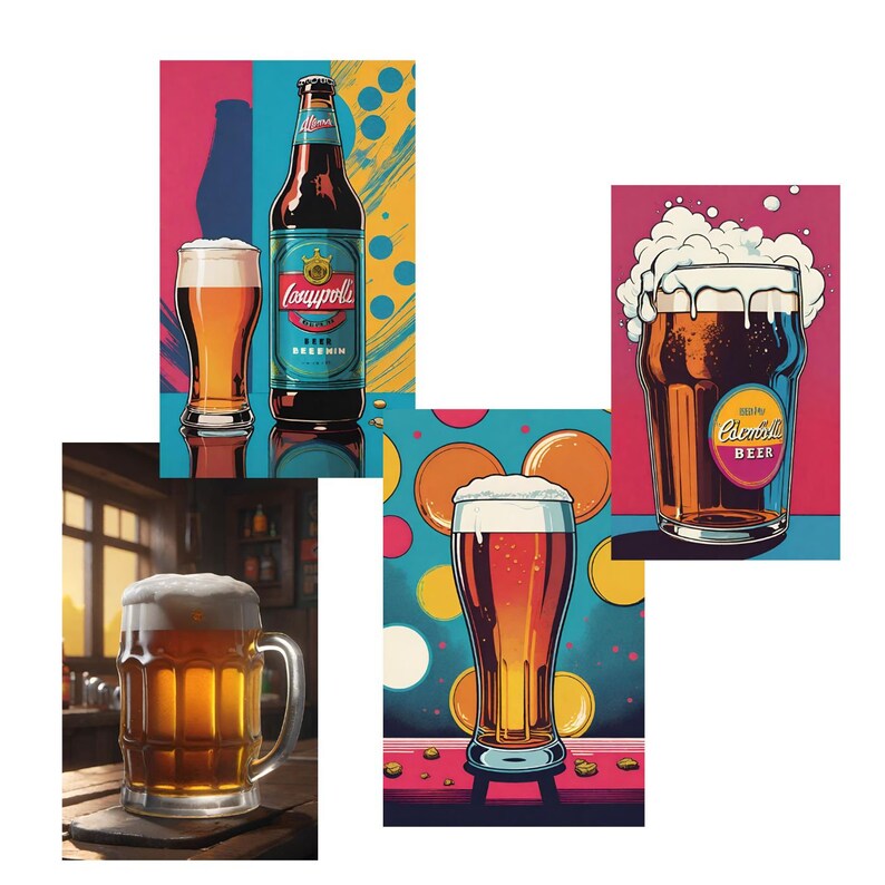 BEER 24 Separate PDF Files Digital Craft Images in the Album Beer Pop ...