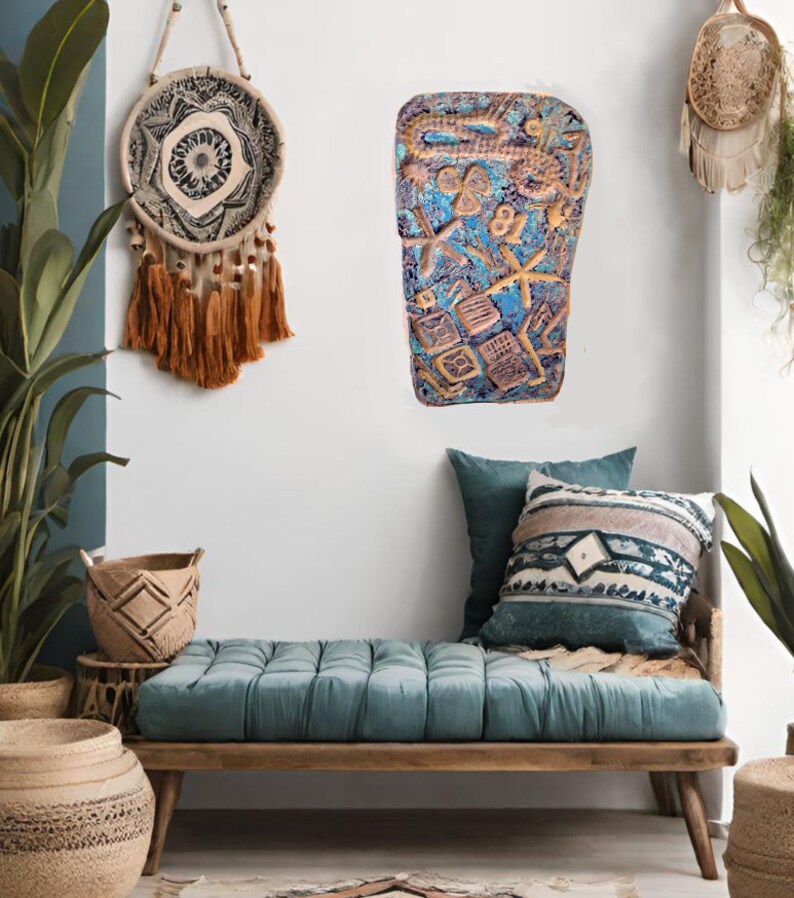 Unique Original Wall Panel Marine Theme Papier mâché Wall Panel ...