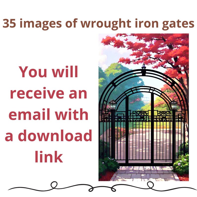 35 Options for Openwork Wrought Iron Gates Digital Image Separate PDF ...