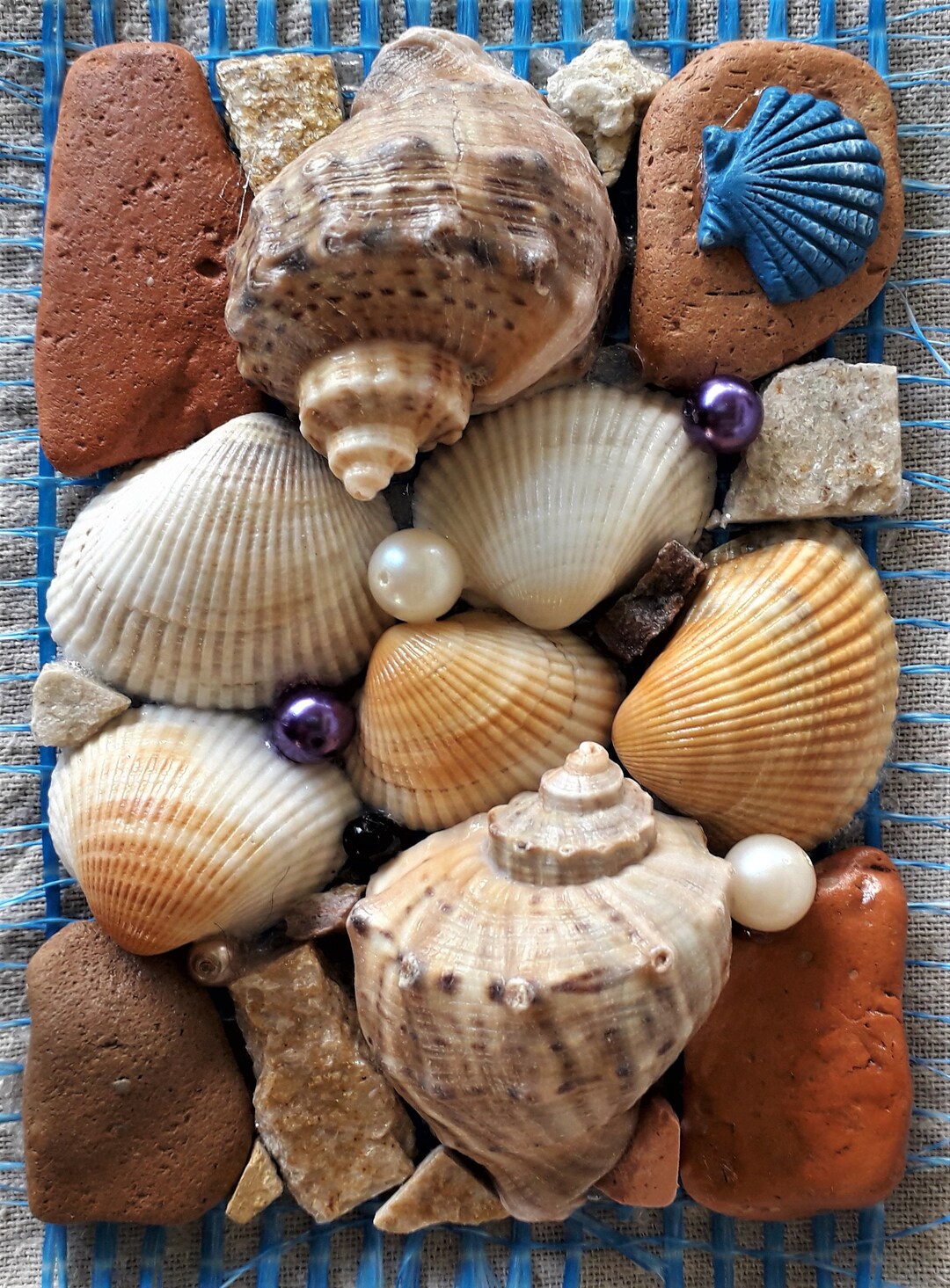 Shell Mosaic Mosaic Frieze Mosaic Wall Decor Natural Material Gift for ...