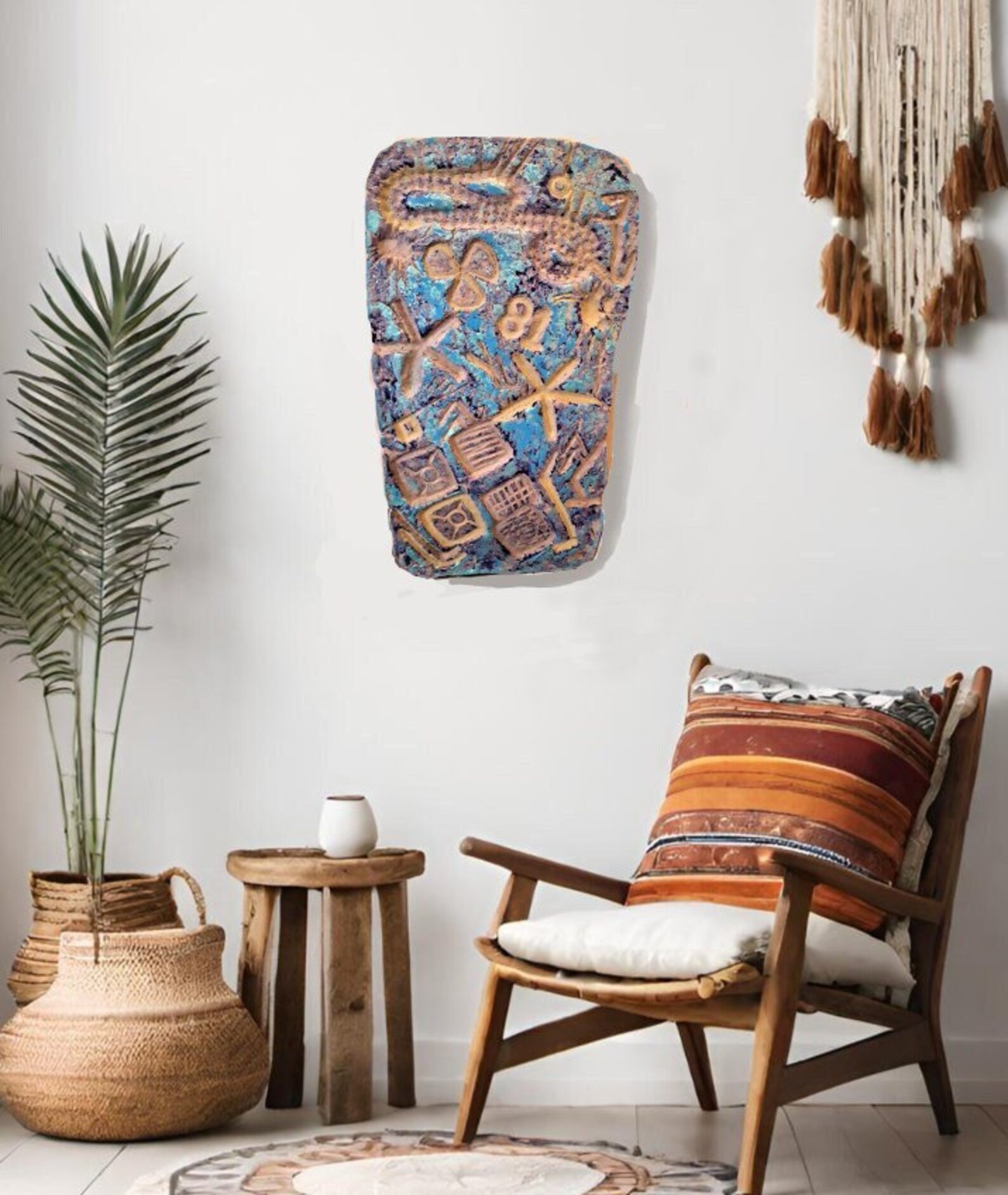 Unique Original Wall Panel Marine Theme Papier mâché Wall Panel ...