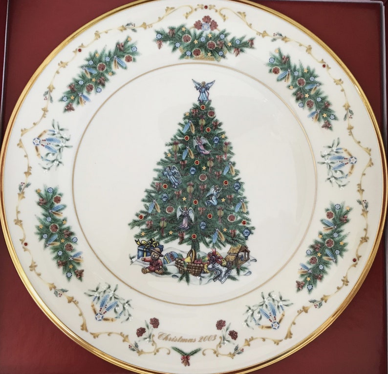 2003 Lenox Christmas Trees Around the World Plate 2003 Canada - Etsy
