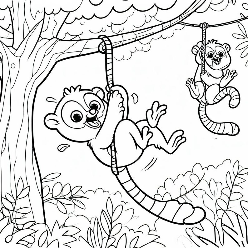 14 Printable Zoo Adventures Colouring Book - Etsy