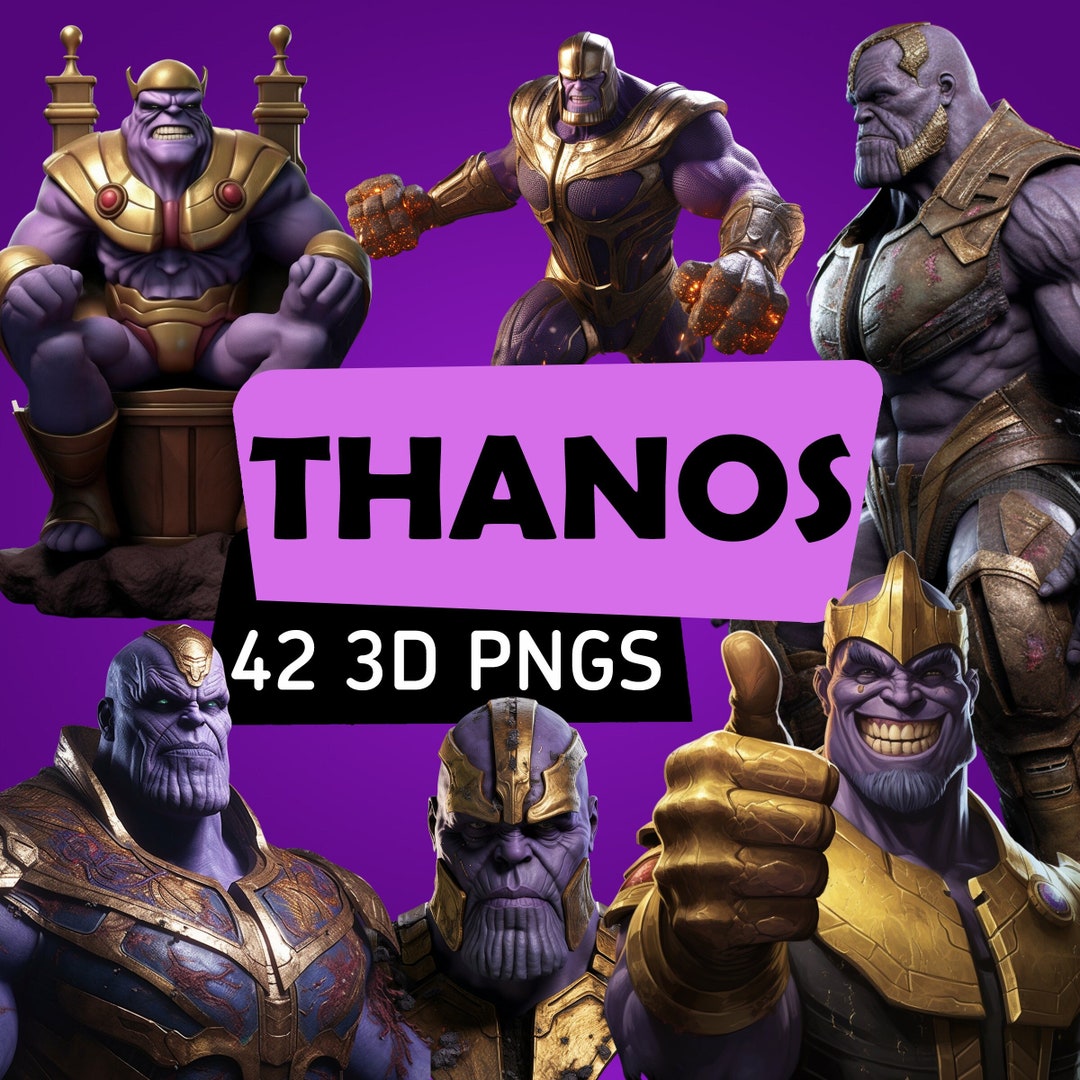 Thanos PNG Thanos Tumbler Design PNG Thanos Phone Case Thanos Poster ...