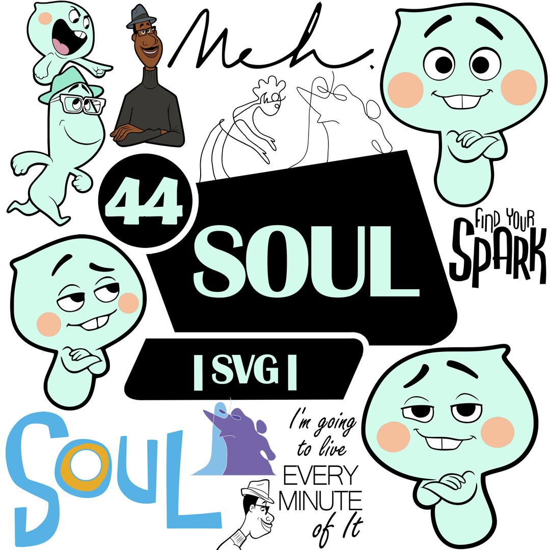 Soul Mega Svg Bundle Soul SVG File for Cricut Soul Layered SVG Files ...