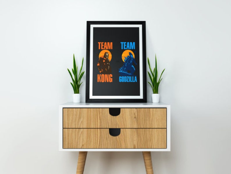 Team Godzilla Svg Bundle, King Kong Svg Bundle, Godzilla Silhouette ...