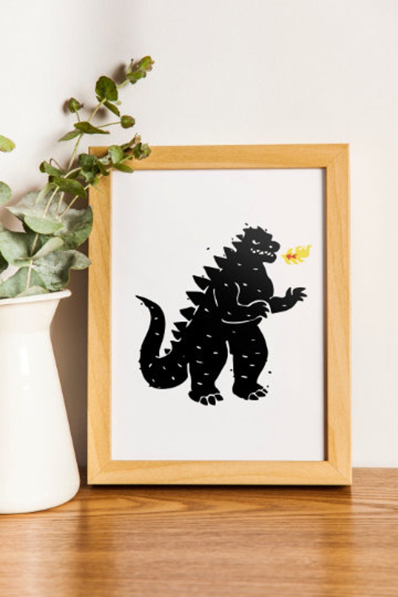 Team Godzilla Svg Bundle, King Kong Svg Bundle, Godzilla Silhouette ...