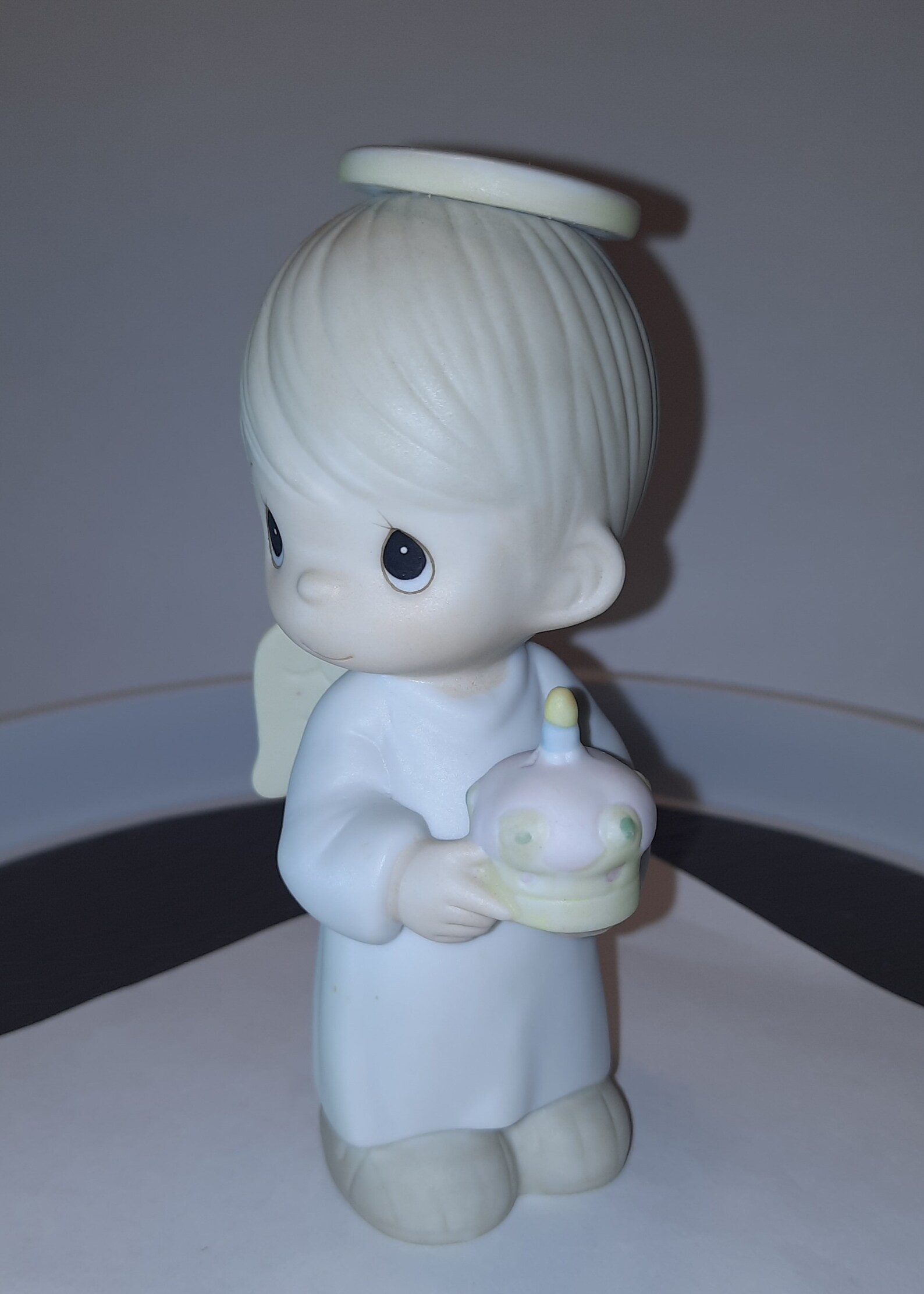 Vintage 1986 Precious Moments, It's the Birthday of A King jesus A ...