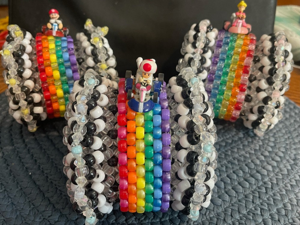 Rotating Kandi Cuff Personalization Available - Etsy