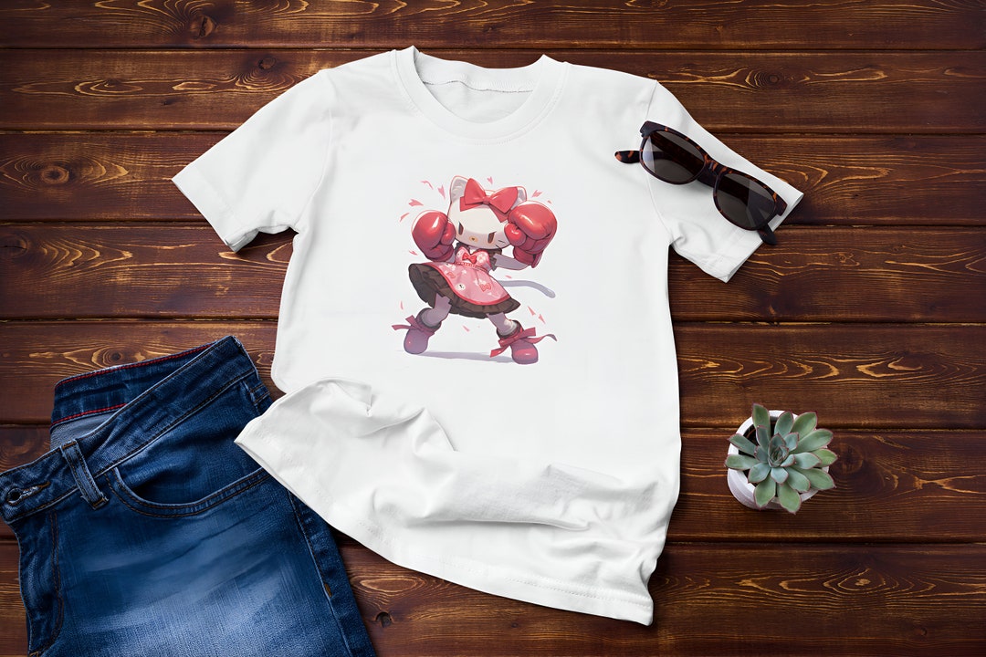 Hello Kitty Boxing Shirt Boxing Lover Gift, Boxing Gift for Him, Boxing ...
