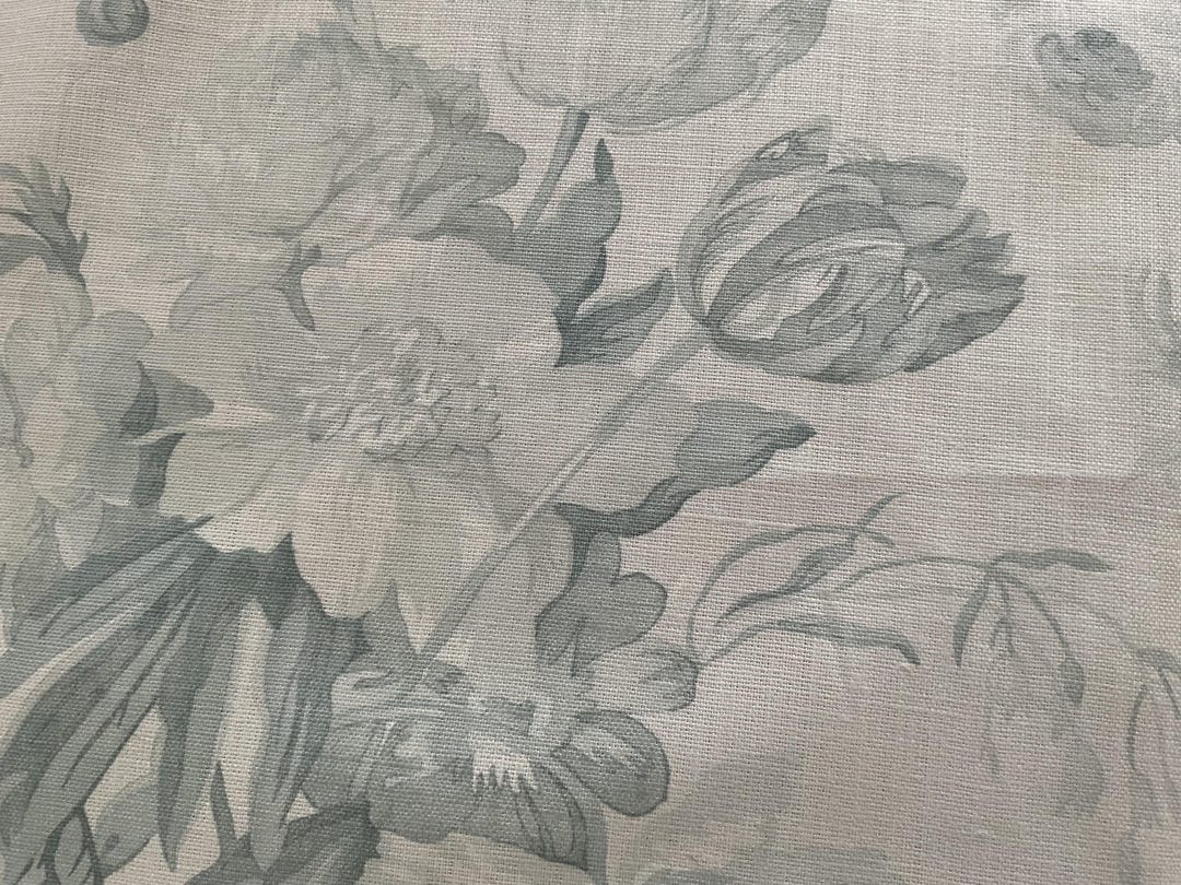 Mark Alexander Romo Group Beautiful Subtle Floral Linen. 8 Yards ...